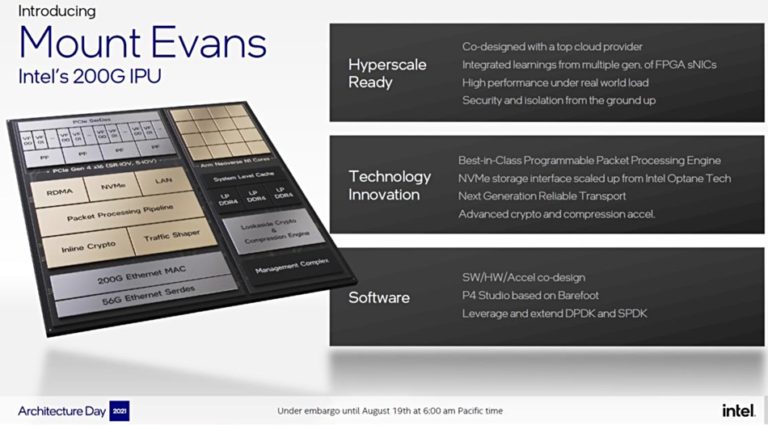 CSP Server CPU offloading — Intel goes canyoneering with two DPUs and a ...