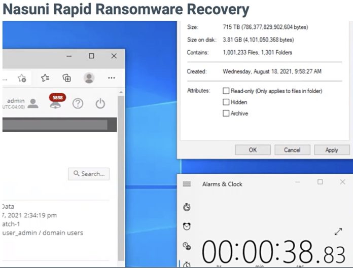 Nasuni file sync accelerates ransomware recovery – Blocks and Files
