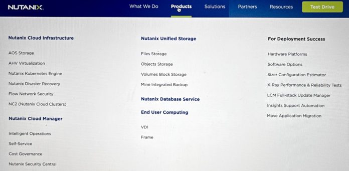 Nutanix simplifies product set into five bundles – Blocks and Files