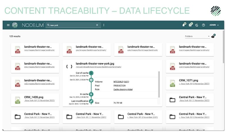 Nodeum scaling up for exabyte environments