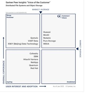Gartner anoints file systems and object storage 'peer insights' winners