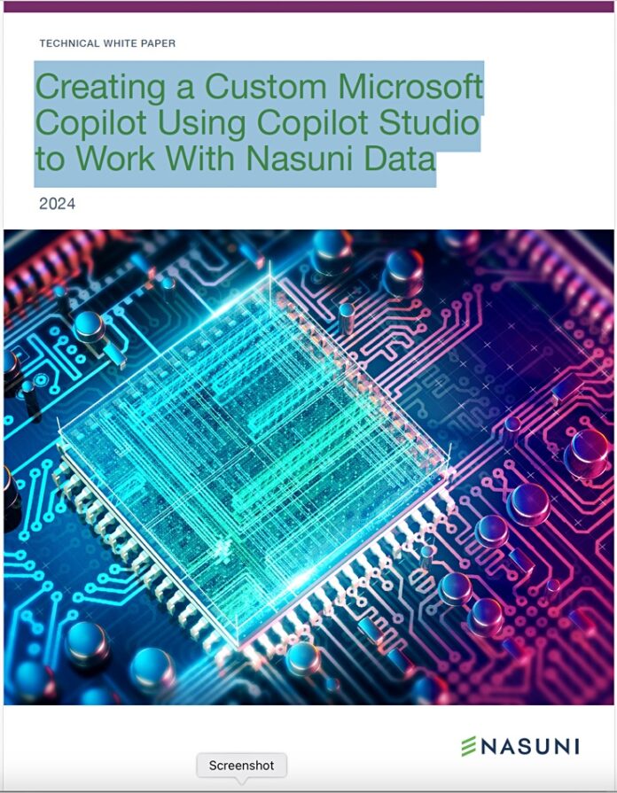 Nasuni gets into bed with Microsoft’s Copilot – Blocks and Files