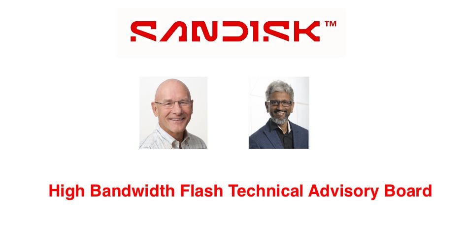 Sandisk assembles advisory board to guide High Bandwidth Flash strategy